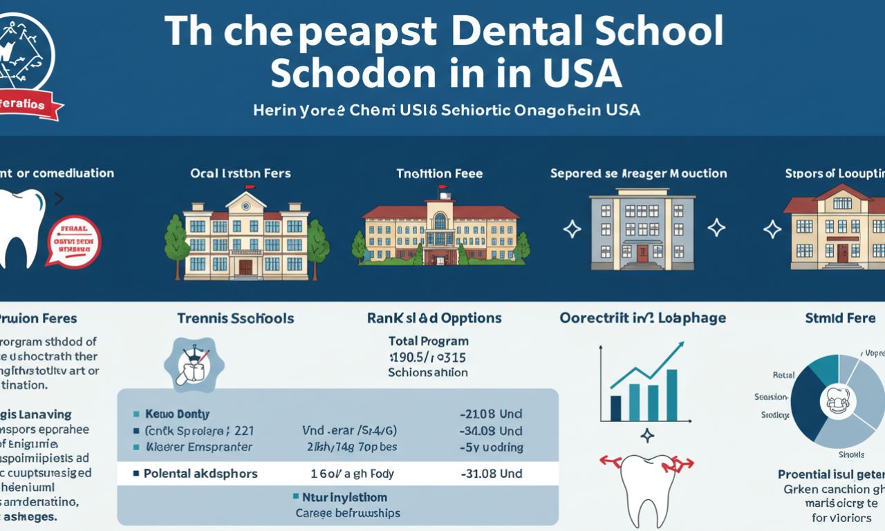 Cheapest Dental Schools in USA for Affordable Education
